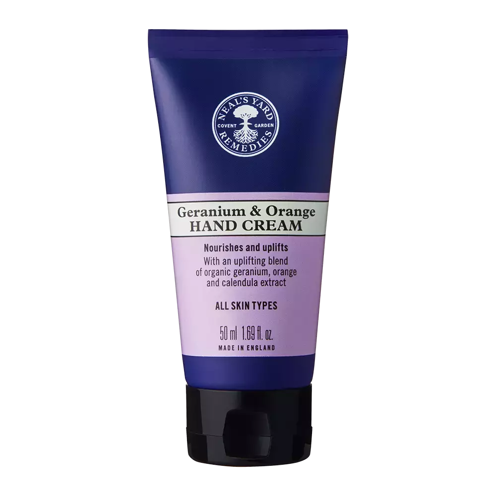 Geranium & orange hand cream | カラリア