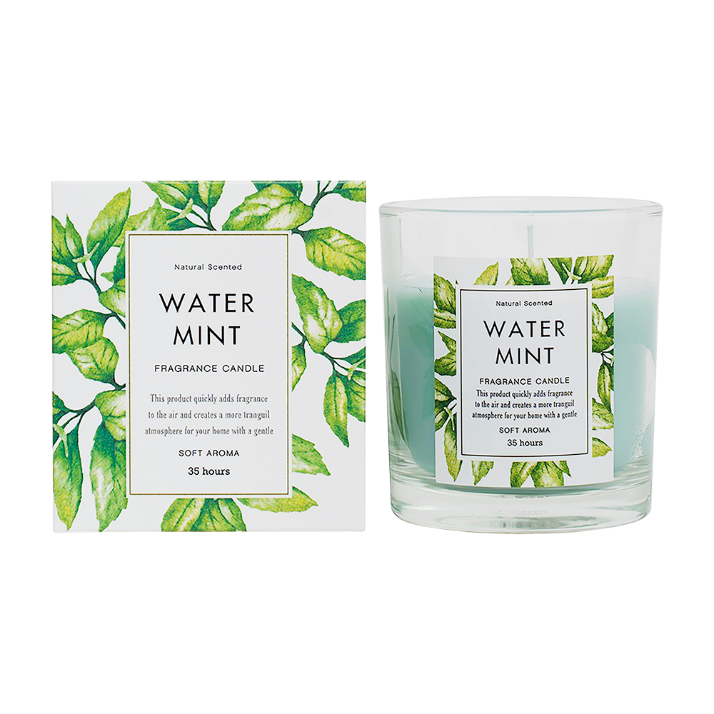 WAX FILL CANDLE WATER MINT | カラリア