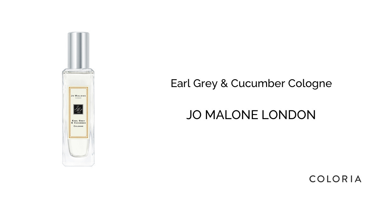 Earl Grey & Cucumber Cologne | COLORIA (カラリア)